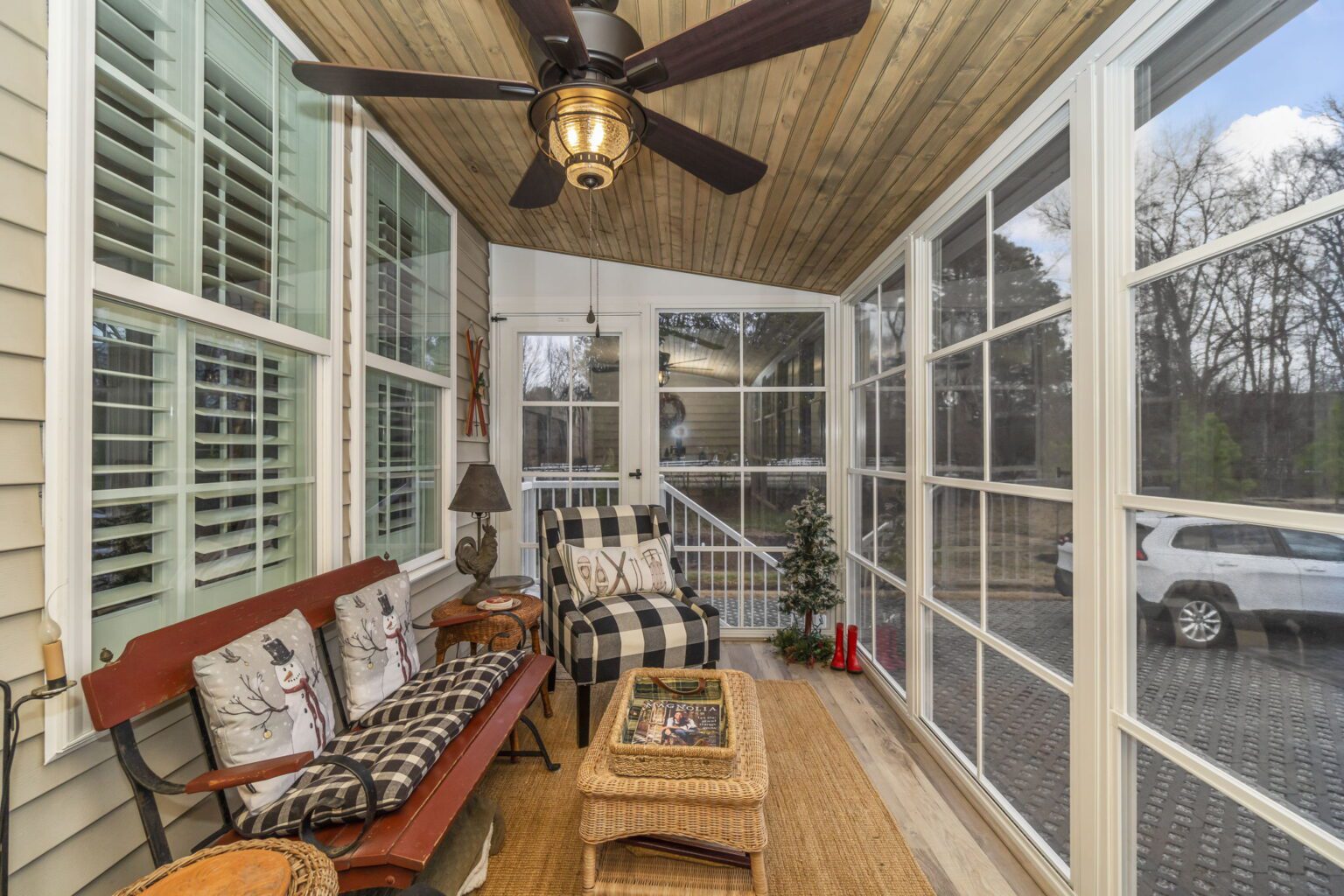 4 Track Stacking Sunroom - McDrake Remodeling